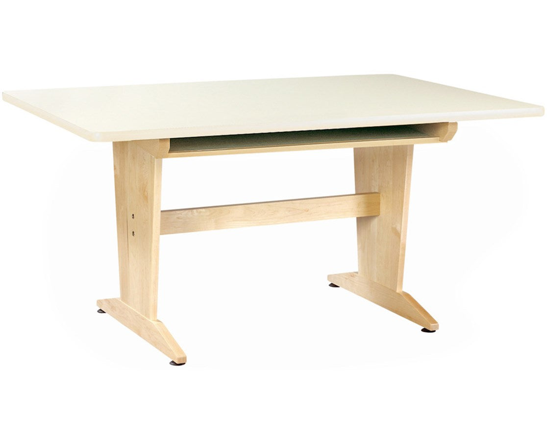 Planning Drafting Table with Book Compartment — Tiger Supplies