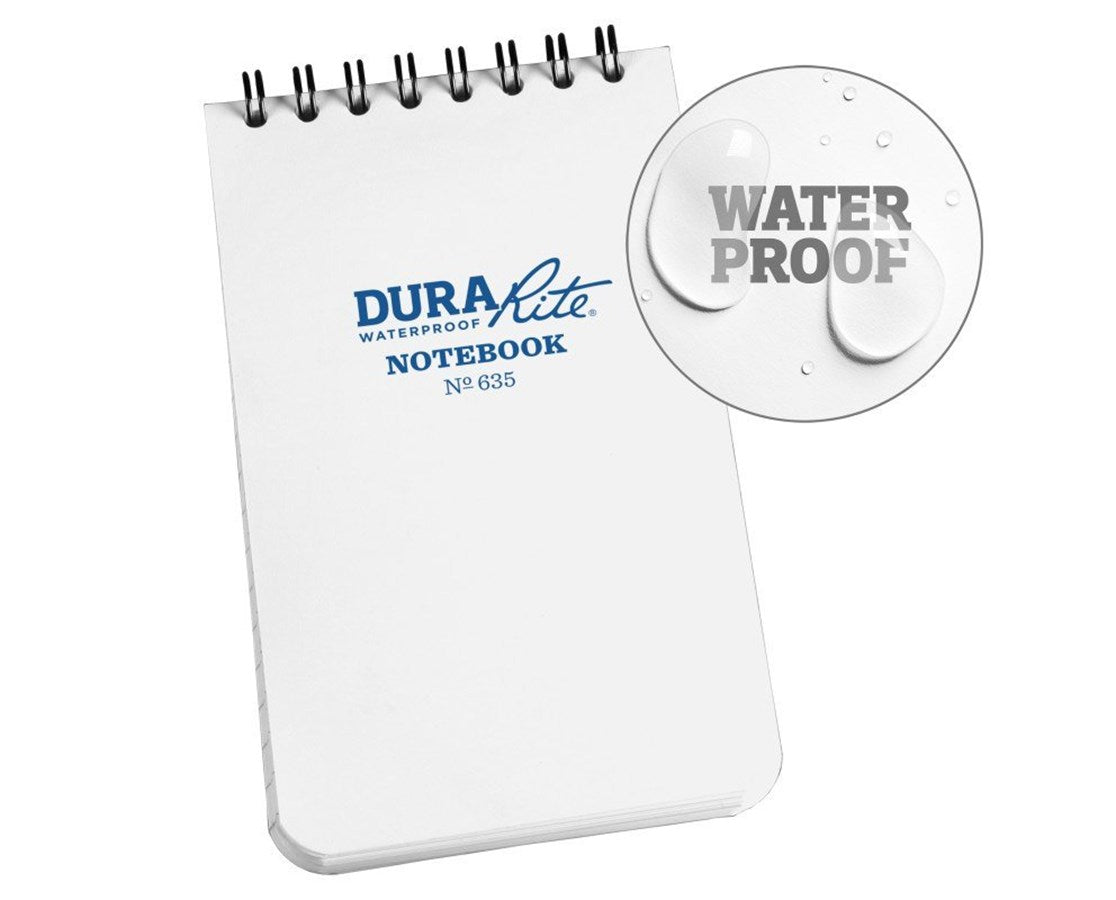 Dura-Rite Waterproof Top Spiral Notebook — Tiger Supplies